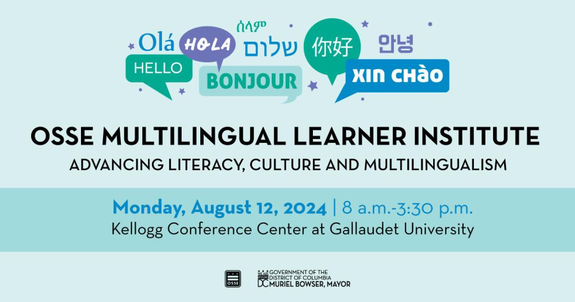 OSSE Multilingual Learner institute | osse